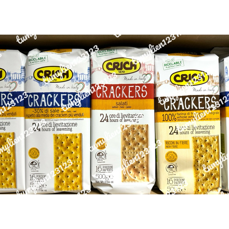 Bánh Crackers Crich 500gr Của Ý | Shopee Việt Nam