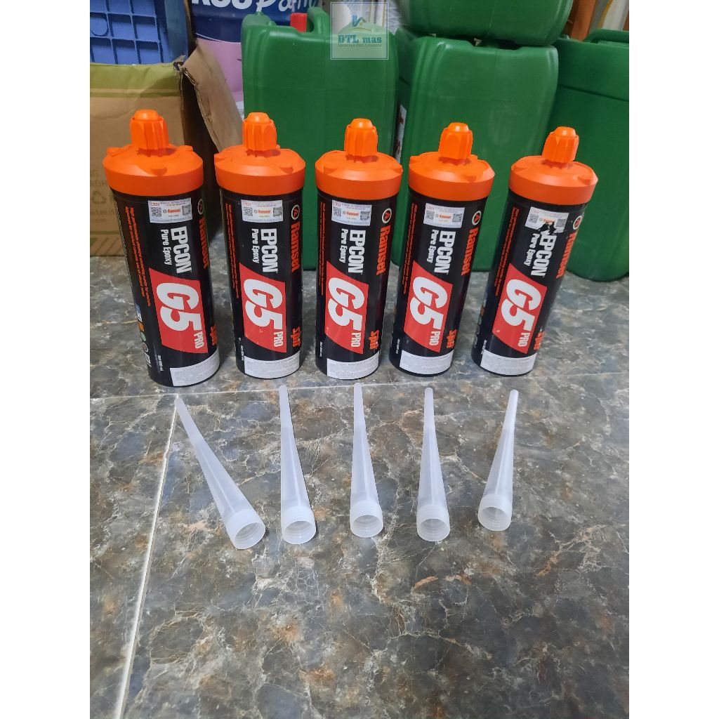 Ramset Epcon G5 Pro 600ml - Keo cấy thép có đường kính đến D32, chịu ...