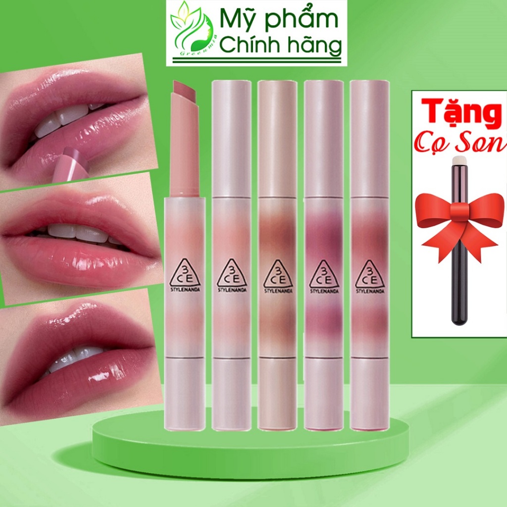 Son Dưỡng 3CE SHINE REFLECTOR Đủ Màu Nectar Coldest Softest Lilac Galze ...