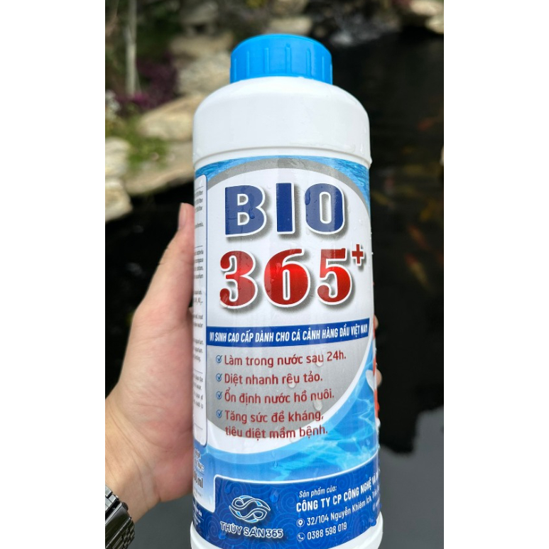 Vi Sinh BIO 365+ Men Vi Sinh Xử Lý Nước Nhiễm Khuẩn 1 lít | Shopee Việt Nam