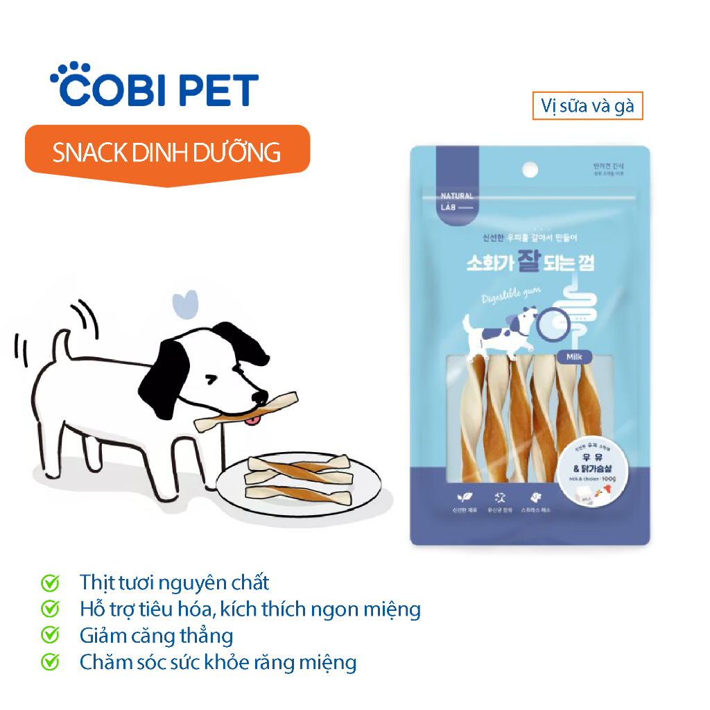 Snack Dinh Dưỡng Cho Chó GOODAY Hàn Quốc 100g | Shopee Việt Nam