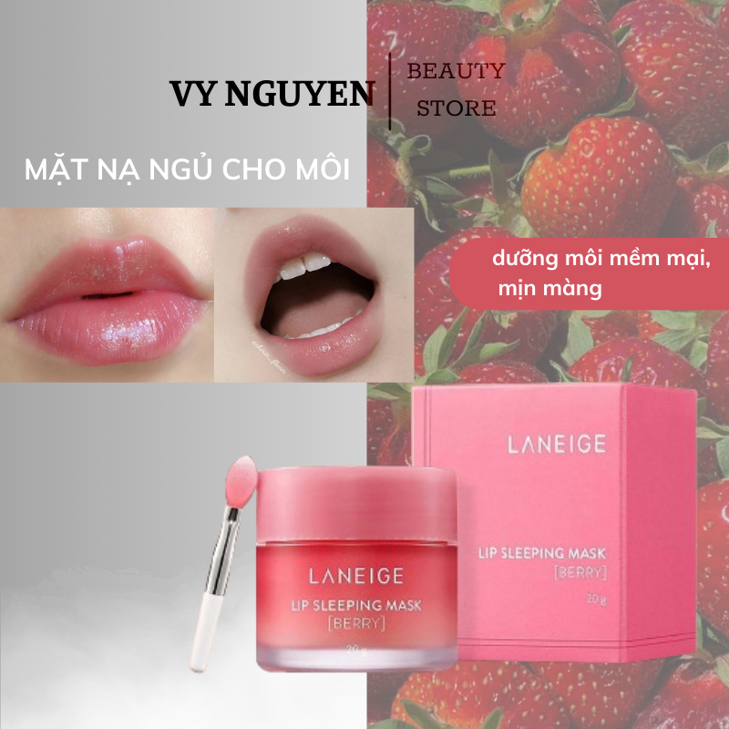 Mặt Nạ Ngủ Môi - Lips Sleeping Mask Face - VyNguyen_Store | Shopee Việt Nam