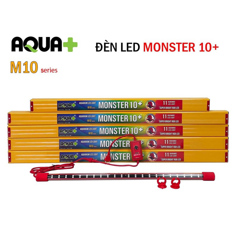 Đèn LED đổi màu MONSTER M10 -11 chế độ màu ánh sáng , cao cấp | Shopee Việt Nam