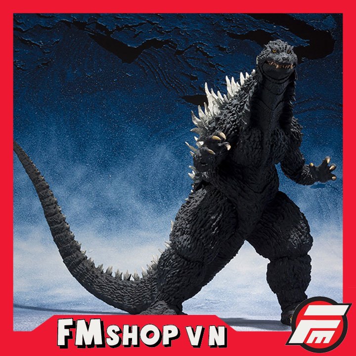 MÔ HÌNH CHÍNH HÃNG NHÂN VẬT SHM GODZILLA 2002 OPEN | Shopee Việt Nam
