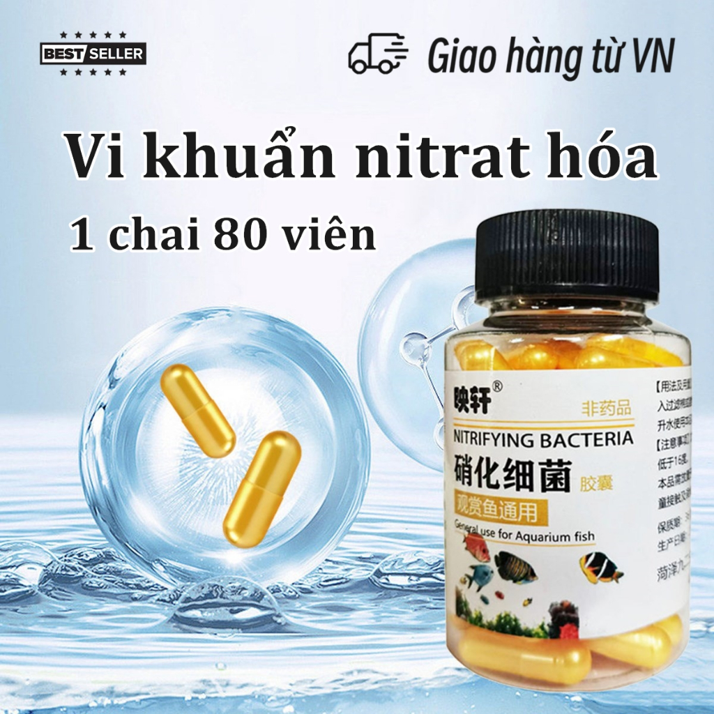 Nitrifying Bacteria là dòng vi khuẩn NITRAT hóa cực mạnh với công thức ...