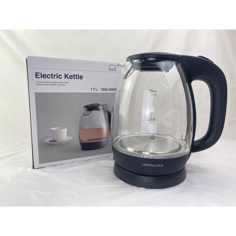 Ấm siêu tốc thủy tinh Lock&Lock #EJK432 1.7L | Shopee Việt Nam