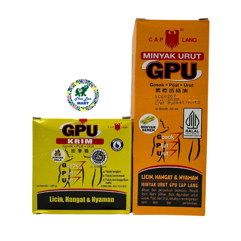 Dầu gpu liniment oil krim caplang xoa bóp nhức mỏi gừng sả hàng nội địa ...