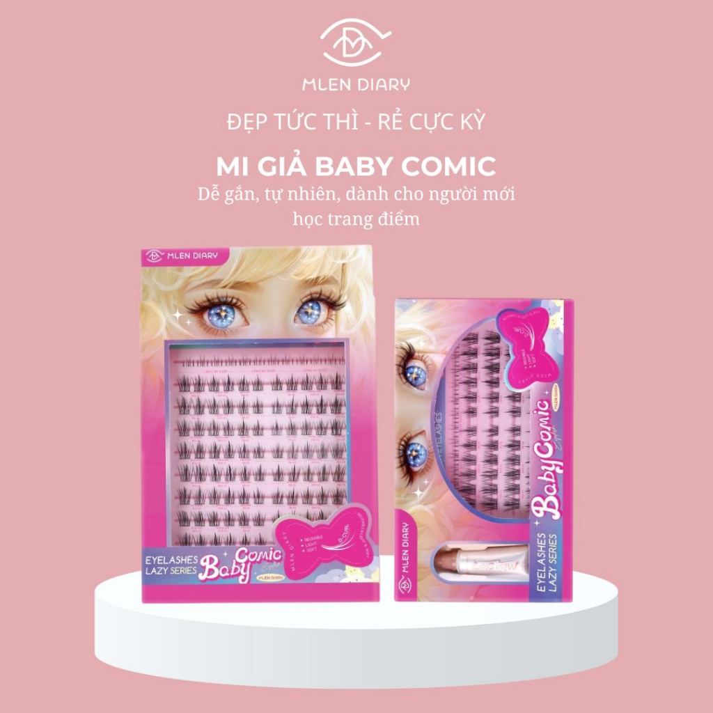 Mlen Diary Mi giả Baby Manga Anime Hoạt Hình Dễ gắn tự nhiên cho người ...