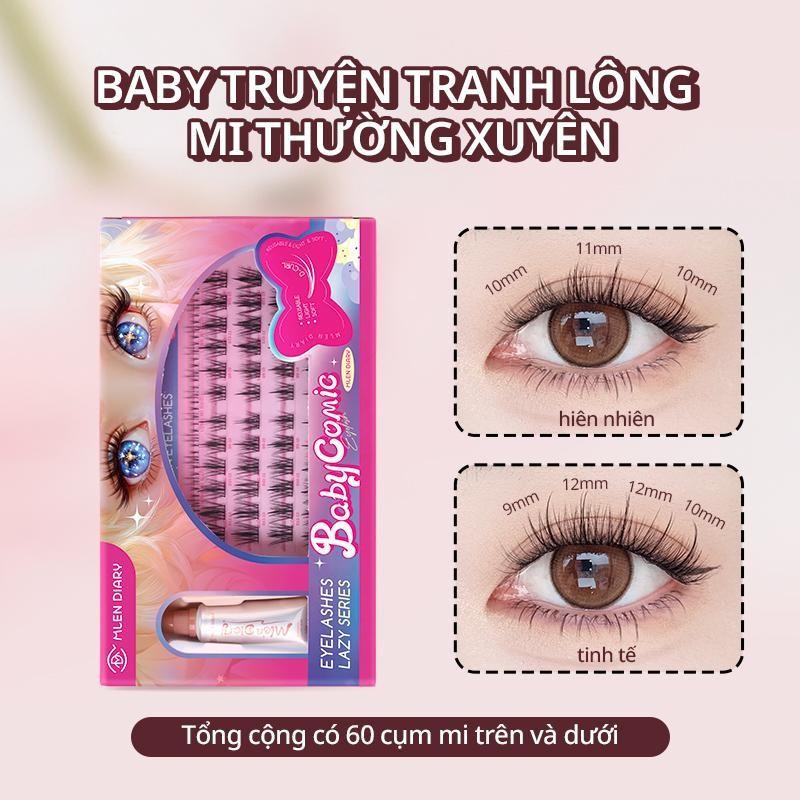 Mlen Diary Mi giả Baby Manga Anime Hoạt Hình Dễ gắn tự nhiên cho người ...