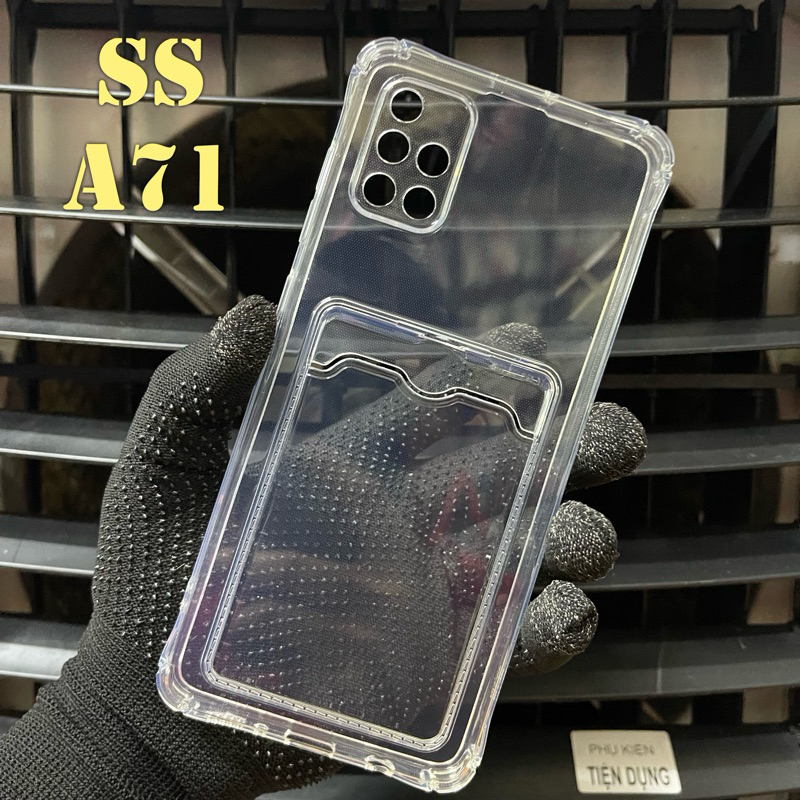 Ốp Lưng Có Ngăn Để Thẻ Ảnh Gù Trong Chống Sốc Camera Samsung A73 A72 A71 A53 A52 A51 A50 A33 A32 ...