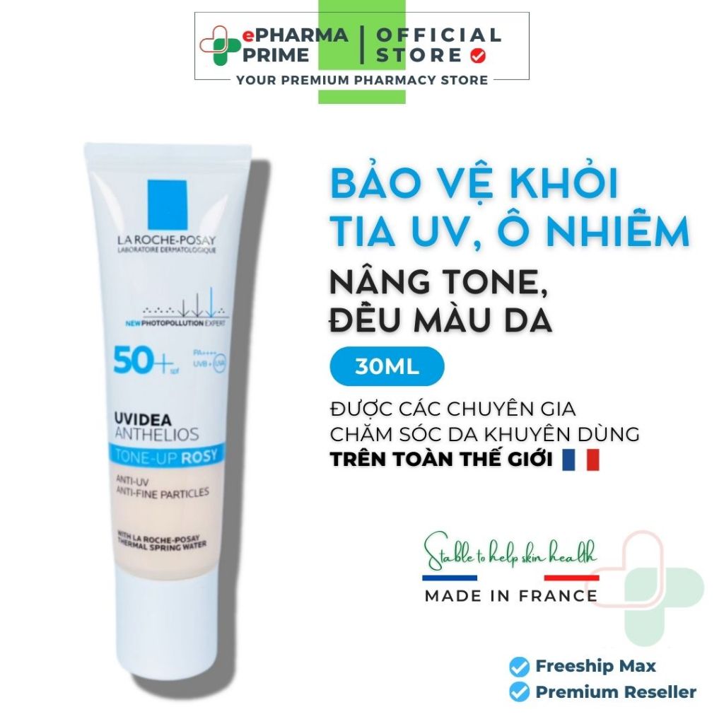 Kem Chống Nắng La Roche Posay Uvidea UV Idea Tone Up Rose Sunscreen ...