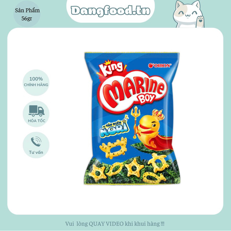 Snack Cá Marine Boy King Orion 56gr Vị Tảo biển - Sản Phẩm Rất Được Ưa ...
