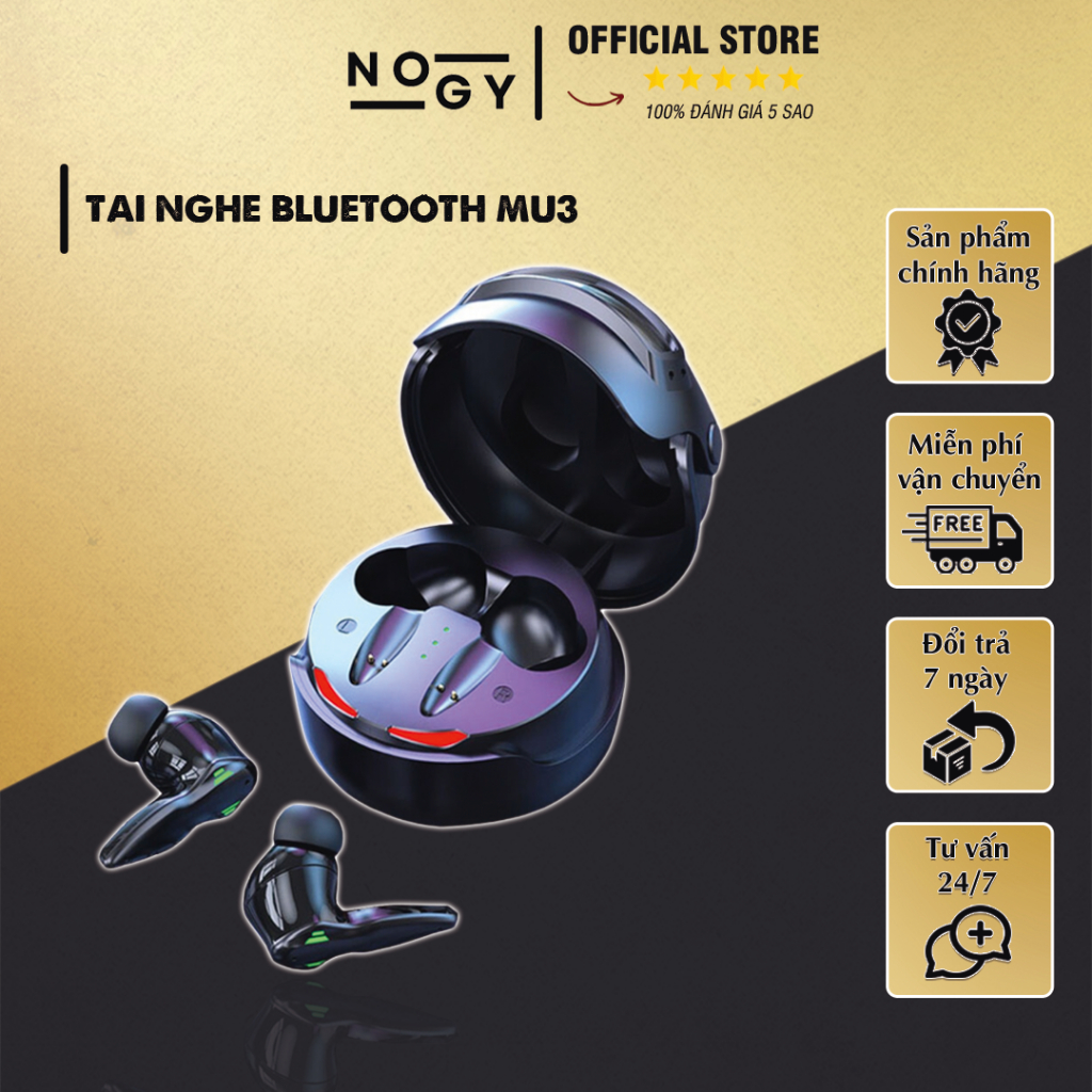 Tai nghe Gaming MU3 , Thiết Kế Độc Đáo, Âm Thanh Đỉnh Cao, Độ Trễ Thấp ...