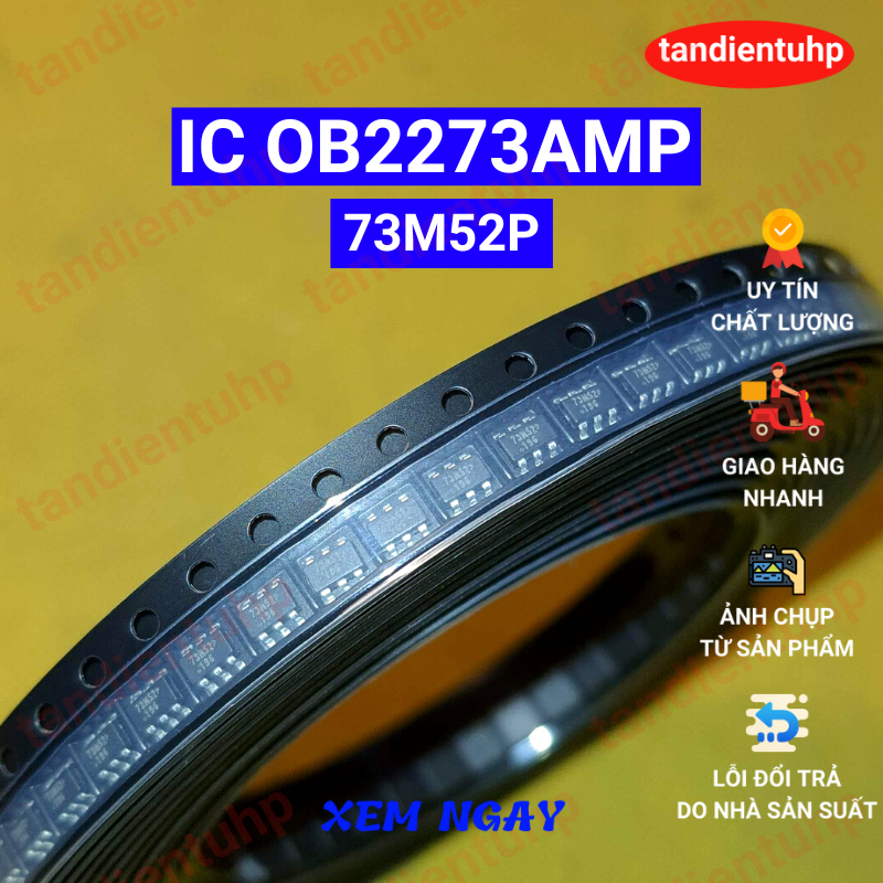 5 IC OB2273AMP IC Dao Động OB2273 SOT23 - 6 Chân | Shopee Việt Nam