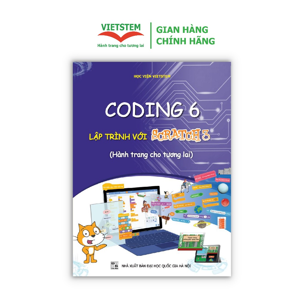 Sách Coding 6 Lập trình với Scratch 3 (Dành cho học sinh lớp 6 ...