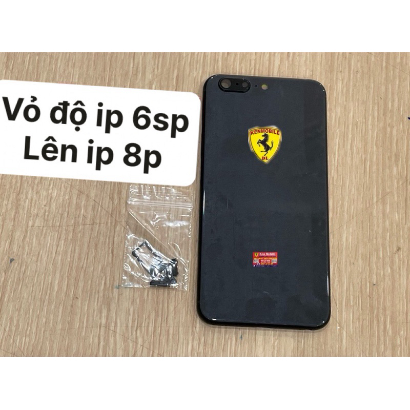 Vỏ độ tương thích cho ip6sp / ip 6sp lên ip8p / ip 8p (đầy đủ phím bộ và khay sim) | Shopee Việt Nam