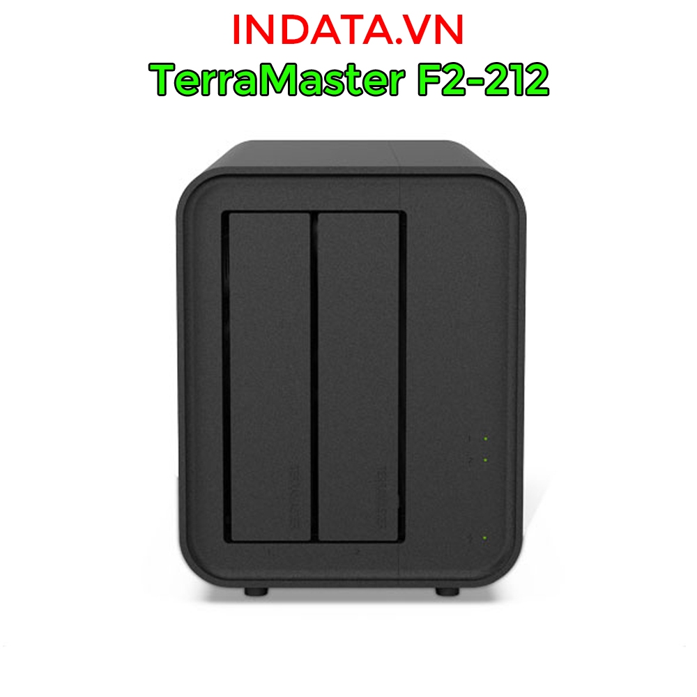 Ổ cứng mạng NAS TerraMaster F2-212 Quad-core 1.7GHz CPU, RAM 1GB DDR4 ...