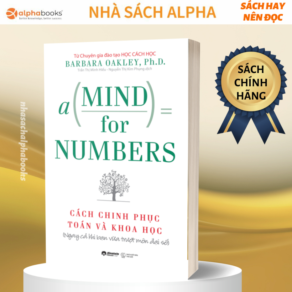 Sách A Mind For Numbers - Cách Chinh Phục Toán Và Khoa Học (Alpha Books ...