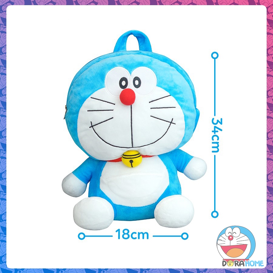 Balo bông Doraemon Doremon cute dễ thương vải bông cao cấp cho bé ...