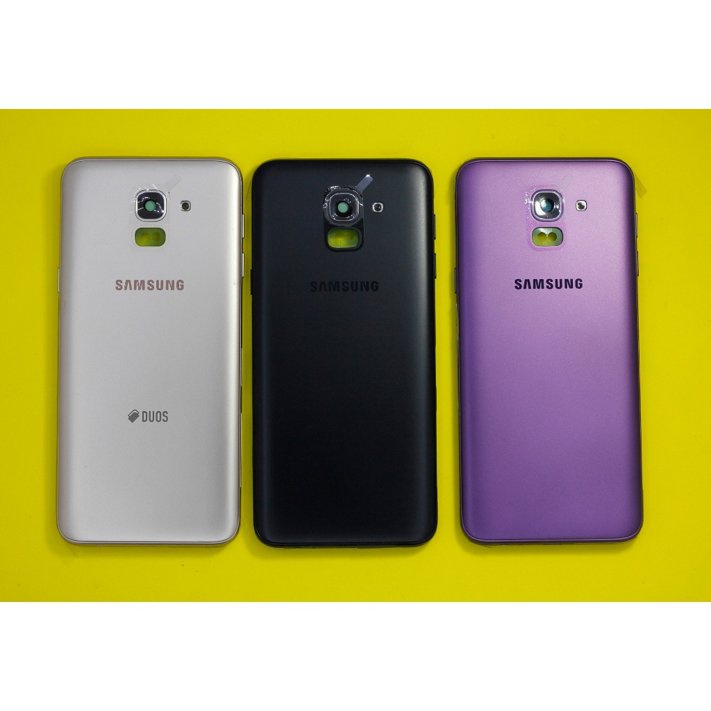 Vỏ bộ Samsung J6 / Samsung J600 nhiều màu (gồm: lưng, sườn, vành camera ...