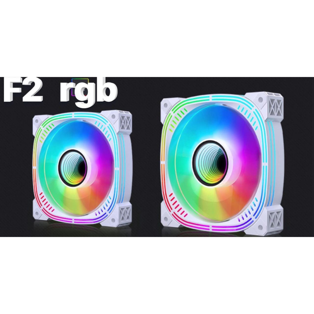 Quạt tản nhiệt, Fan Led RGB Coolmoon F2 Led Vô Cực + Hub | Shopee Việt Nam