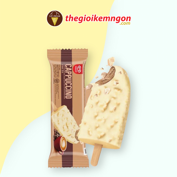 Kem cafe cappuccino Wall's Cappuccino (55ML) | Shopee Việt Nam