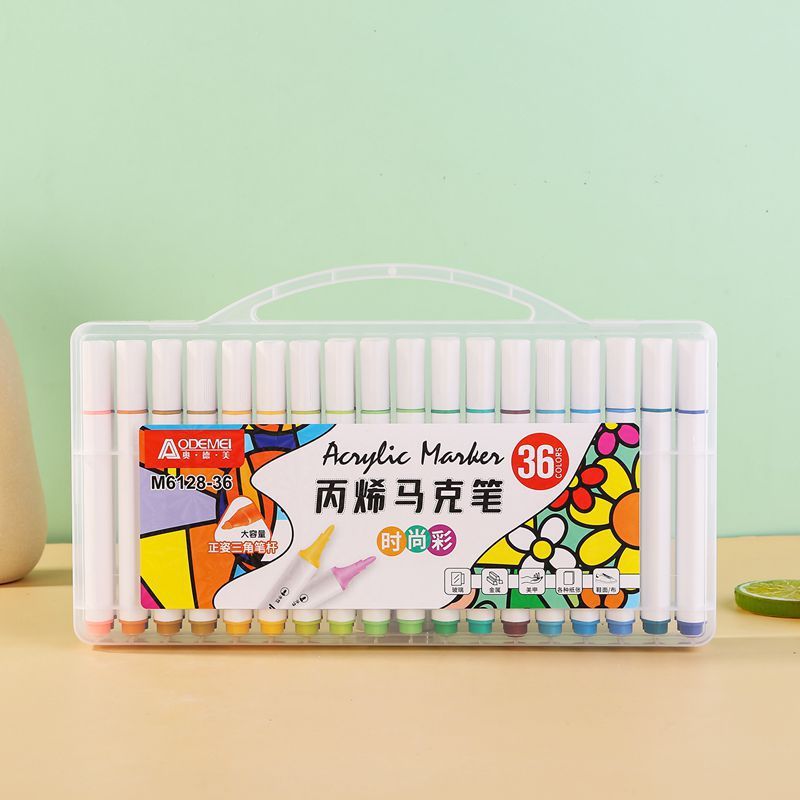 Bút Màu Acrylic Marker 60 màu Cao Cấp Màu Sắc Tươi Sáng - Bút Lông Màu ...