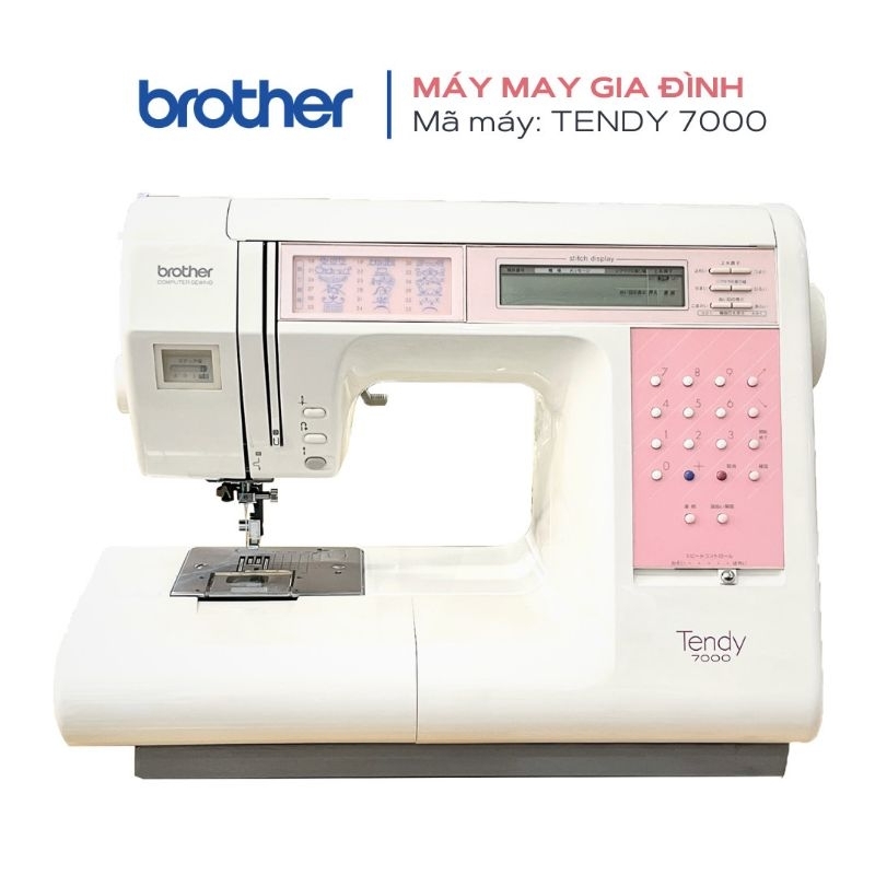MÁY MAY GIA ĐÌNH BROTHER 7000 | Shopee Việt Nam