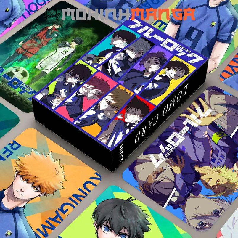 Lomo card hộp 30-60-92 thẻ Blue Lock Isagi Yoichi Hyoma Chigiri Meguru ...