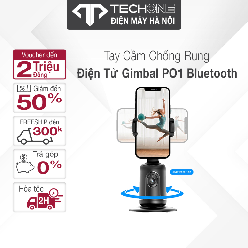 Tay Cầm Chống Rung Điện Tử Gimbal P01 Có Bluetooth - Gimbal Điện Thoại Chống Rung - Gậy Quay ...