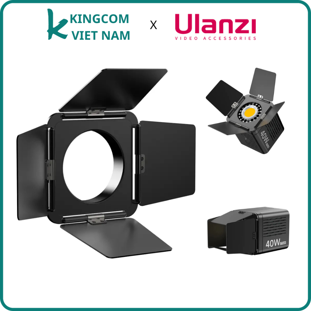 Ulanzi M4 Mini Bowen Mount Light Barrier (L059GBB1) - Choá Đèn 4 Cánh ...