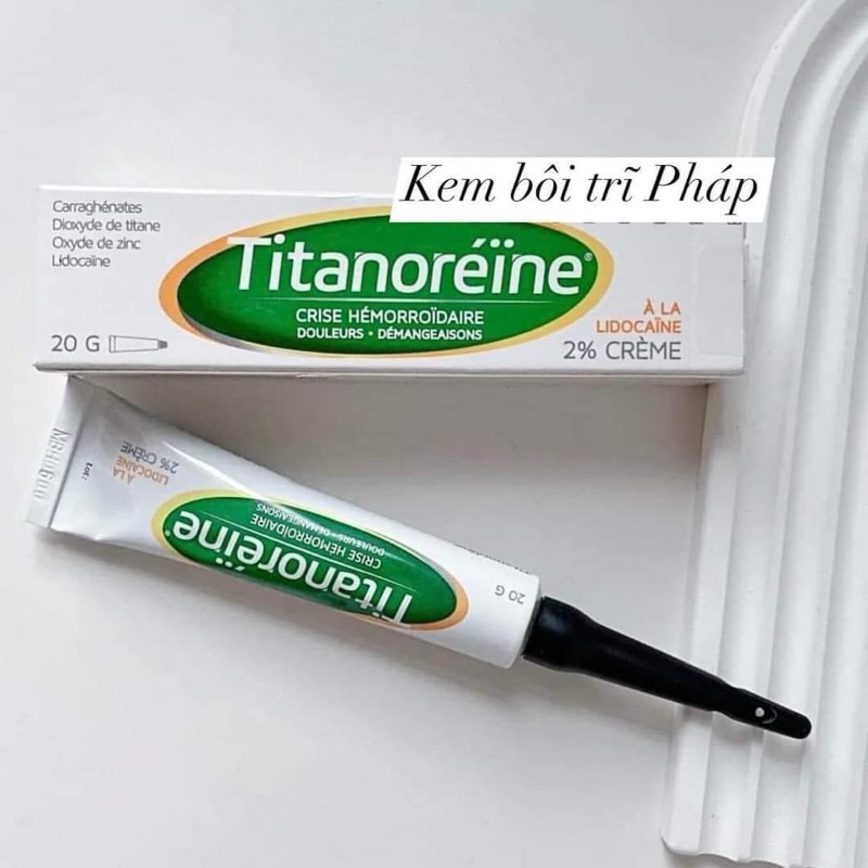 Titanoreine Kem trĩ Ngoại 20g | Shopee Việt Nam