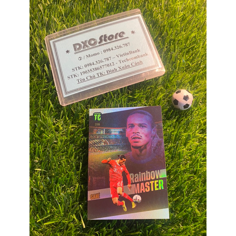 THẺ LẺ - RAINBOW MASTER - PANINI TOP CLASS 2023 - LEROY SANE (BAYERN ...