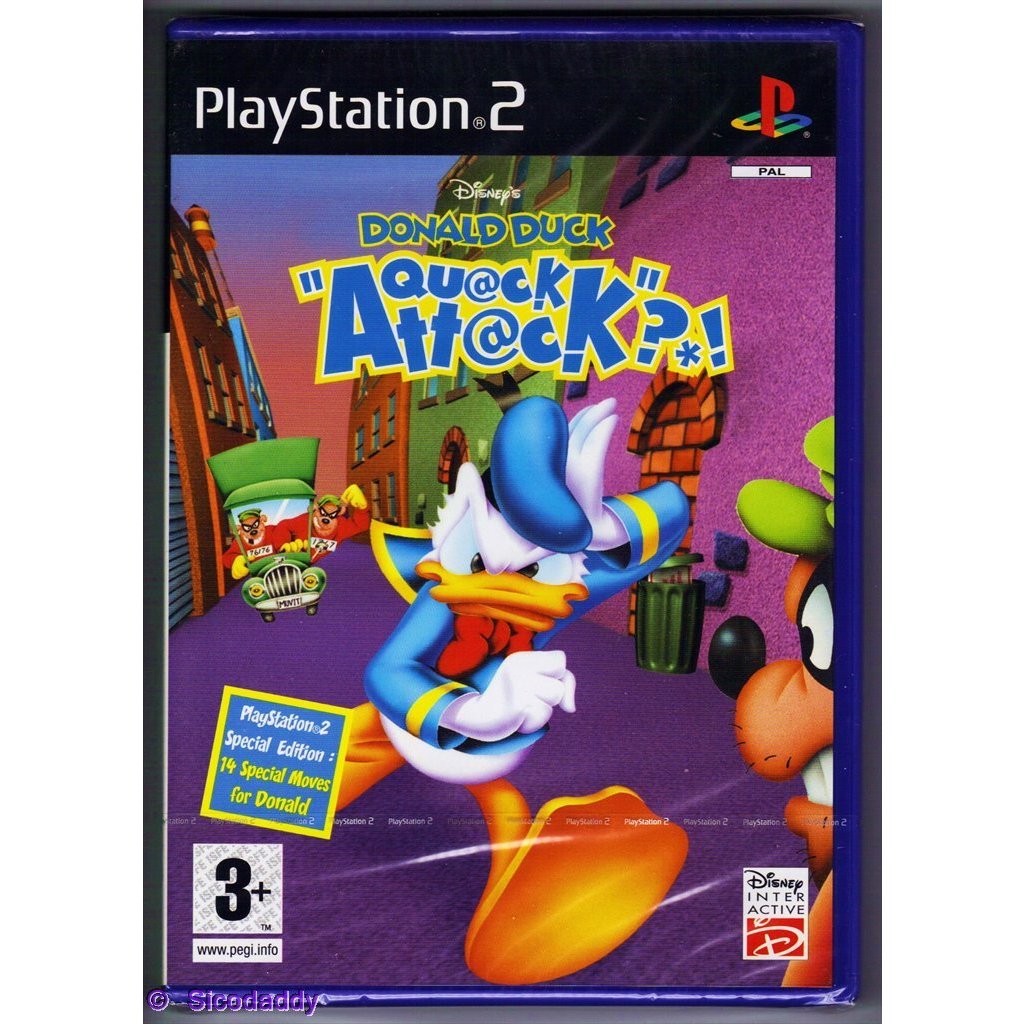 Đĩa game Ps1 Vịt Donald Duck: Quack Attack | Shopee Việt Nam