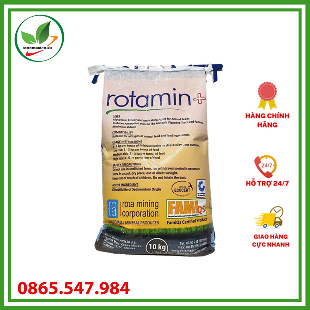 Khoáng Rotamin tạt cho tôm. Bao 10kg | Shopee Việt Nam