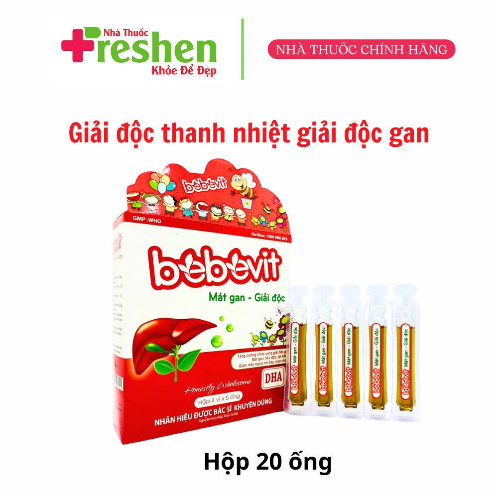 BEBEVIT MÁT GAN – Giải độc thanh nhiệt giải độc gan ,tăng cường chức ...