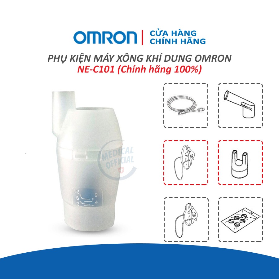 Phụ kiện máy xông OMRON NE-C101 - Chính hãng OMRON | Shopee Việt Nam