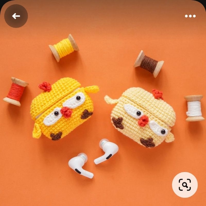 Vỏ ốp airpod 1/2/3/pro/pro2 Angry chicken handmade. | Shopee Việt Nam