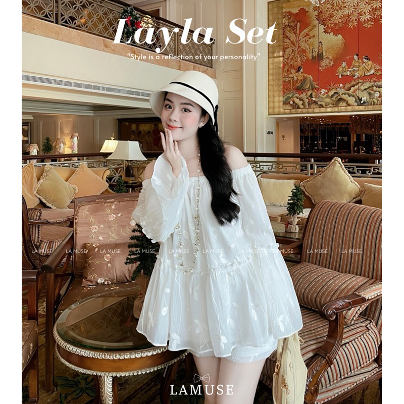 LA MUSE - SET TƠ TRỄ VAI | Shopee Việt Nam
