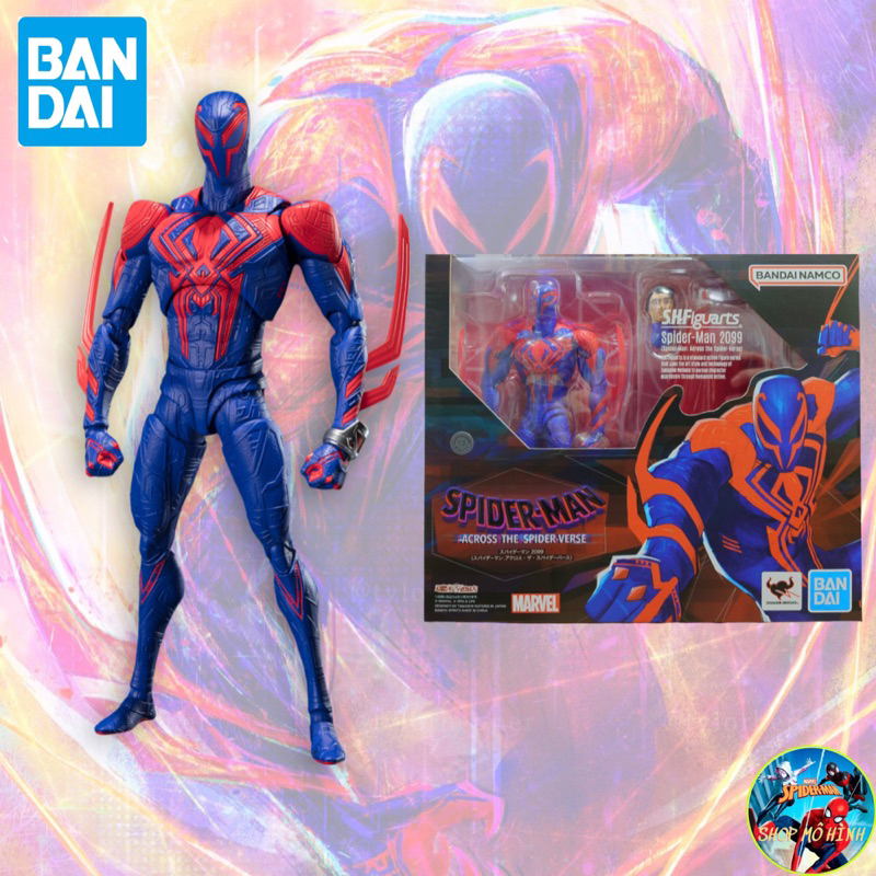 Mô Hình SHF Spider Man 2099 Accross The Spider Verse Chính Hãng BANDAl ...