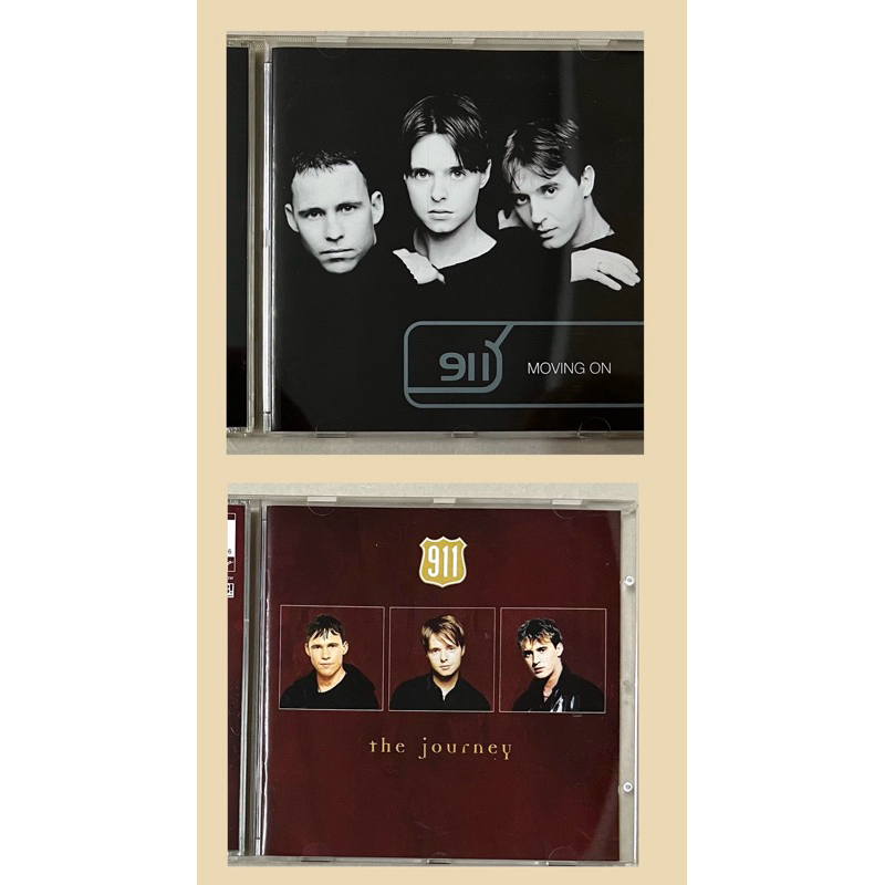CD used - nhóm nhạc 911 - album: the journey (1997), Moving On (1998 ...