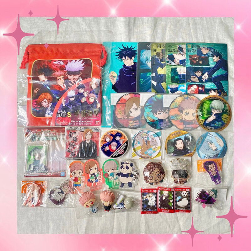 [ĐỌC KỸ MÔ TẢ] GOODS Jujutsu Kaisen Chính Hãng (JJK) | Shopee Việt Nam