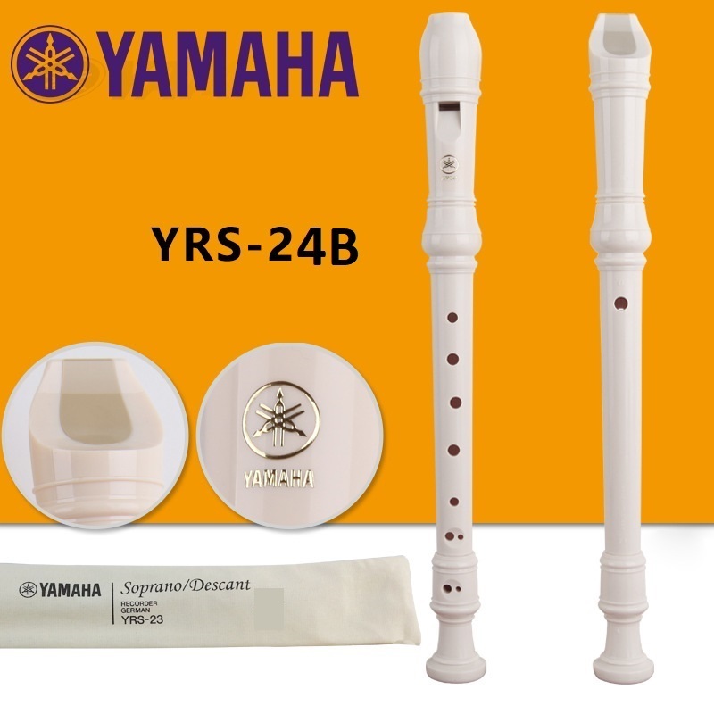 SÁO RECORDER SOPRANO YAMAHA YRS-24B HÀNG CHÍNH HÃNG I SÁO 8 LỖ ÂM CHUẨN ...