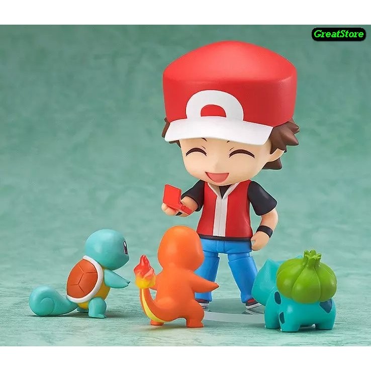[ Sẵn ] Mô hình Pokemon Red and Pokemon 425 FIGMA Action Figure Q Mode ...