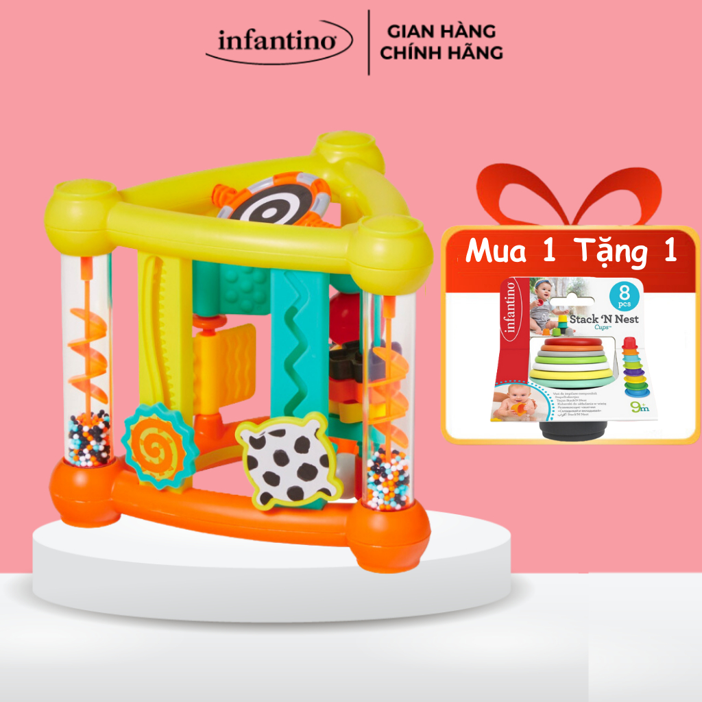 Đồ Chơi Hoạt Động Phát Triển Giác Quan Hình Tam Giác Infantino ...