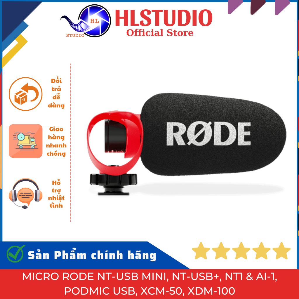 Microphone Rode VideoMicro II, VideoMic, VideoMic Go, VideoMic GO II ...