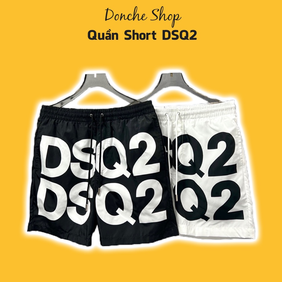 Quần Short DSQ2 Font Chữ Lớn In 2 Dòng Siêu Nét - Quần Đùi Nam Nữ ...