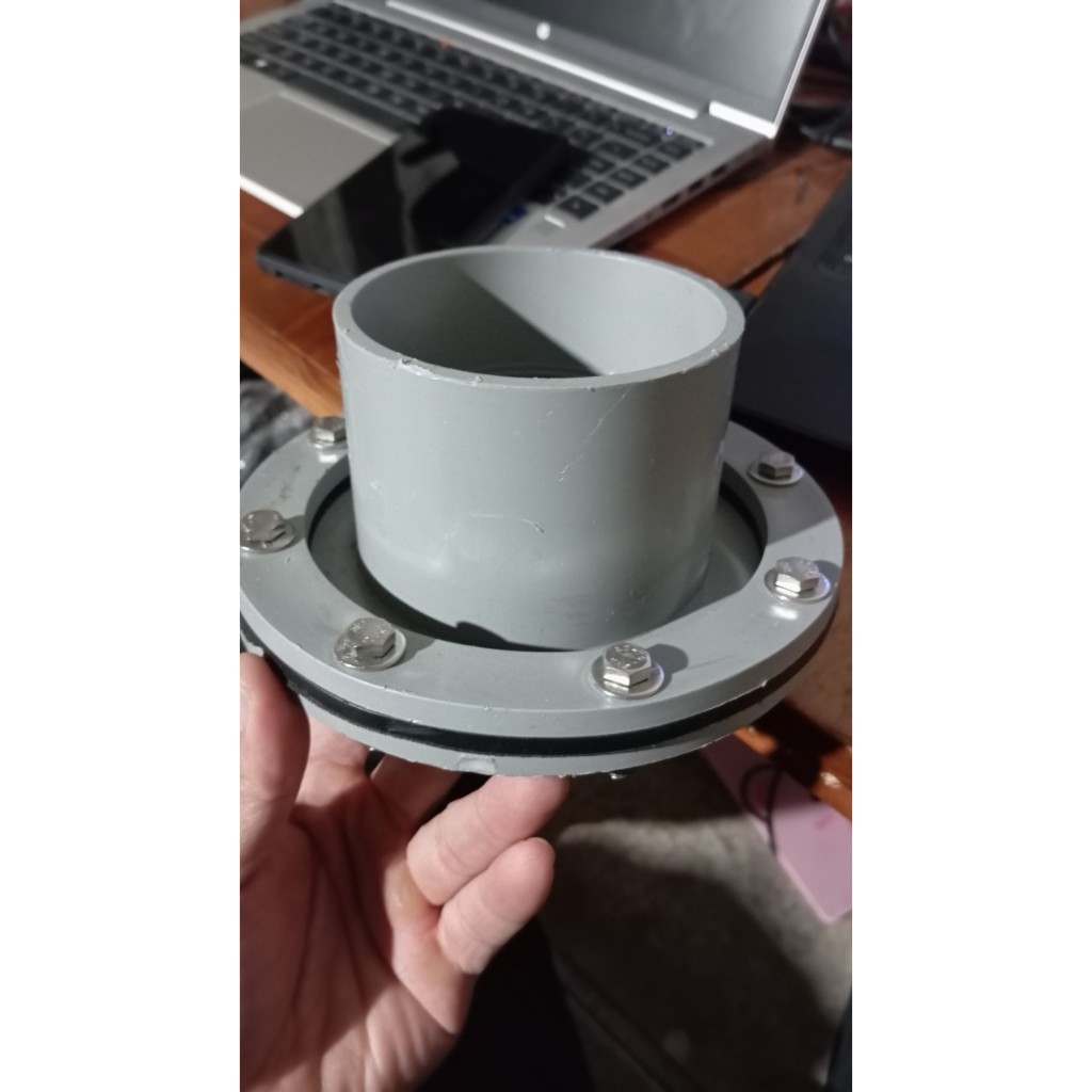 Mặt Bích Nhựa PVC (Fi 49mm, 60mm, 90mm, 110mm, 140mm, 160mm, 200mm ...