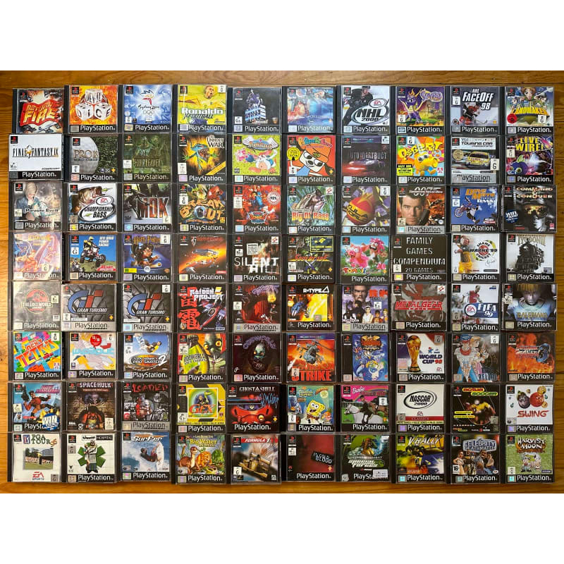 List Đĩa game cho PSX(PS1) - Chơi tốt trên PS3 & PS1 - Chính Hãng SONY ...