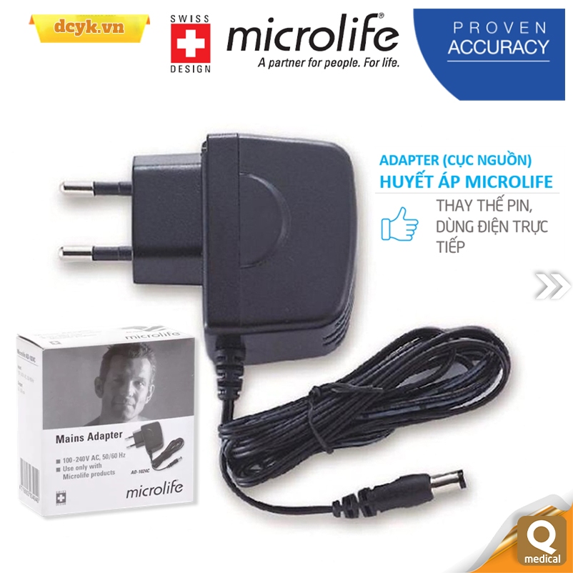 Bộ Đổi Điện Huyết Áp (Adapter, Cục Nguồn) Microlife -SP0023 | Shopee ...